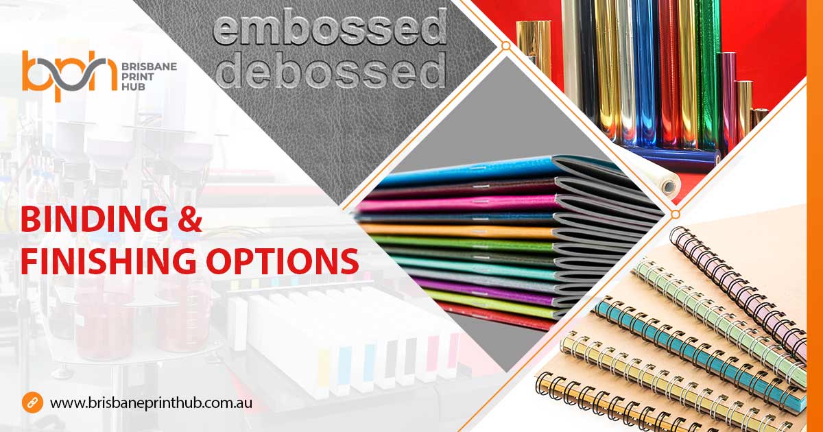 Printing & Binding Services Brisbane | Finishing Options